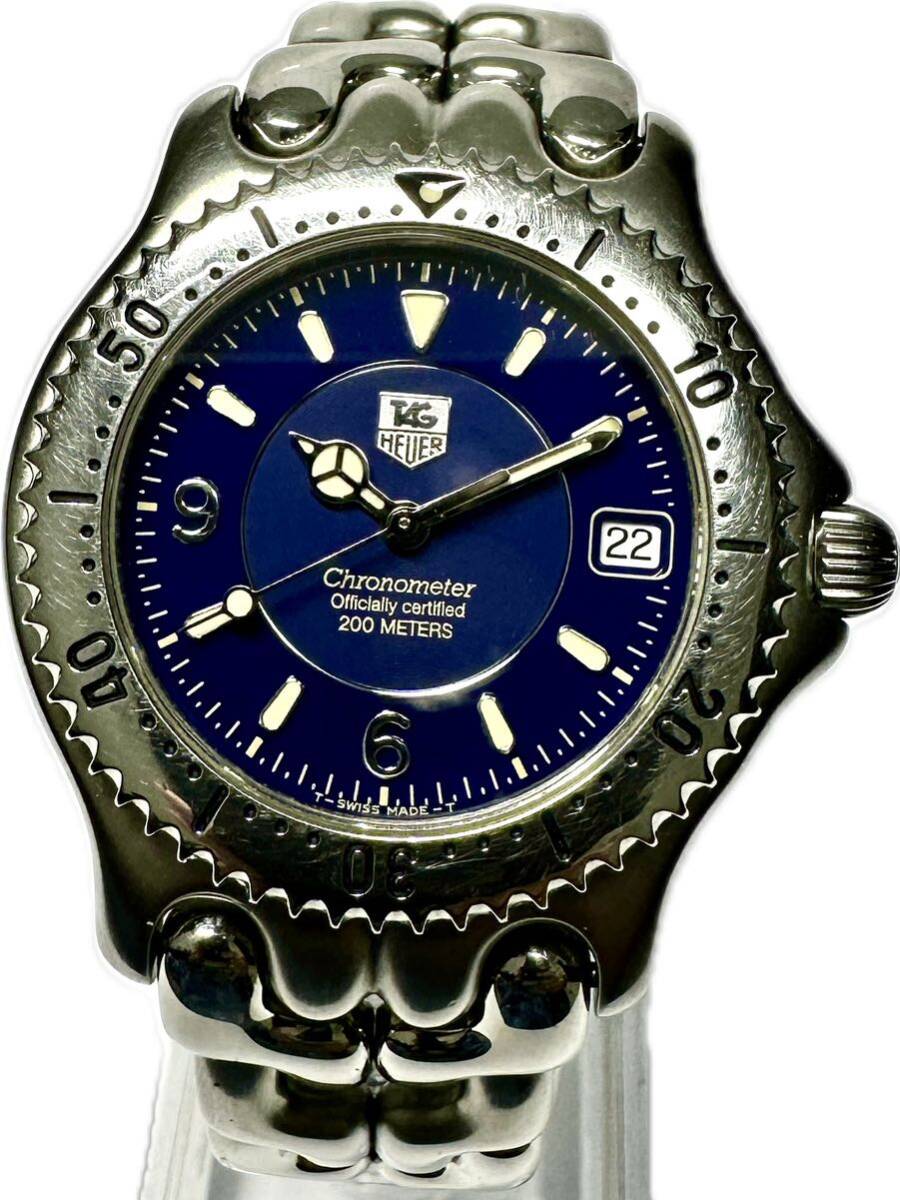 1円〜 Y タグホイヤー セル クロノメーター WG5114-P0 ラージサイズ ネイビーダイヤル メンズ 自動巻き アンティーク 時計 12560252(タグ・ホイヤー)｜売買された ...