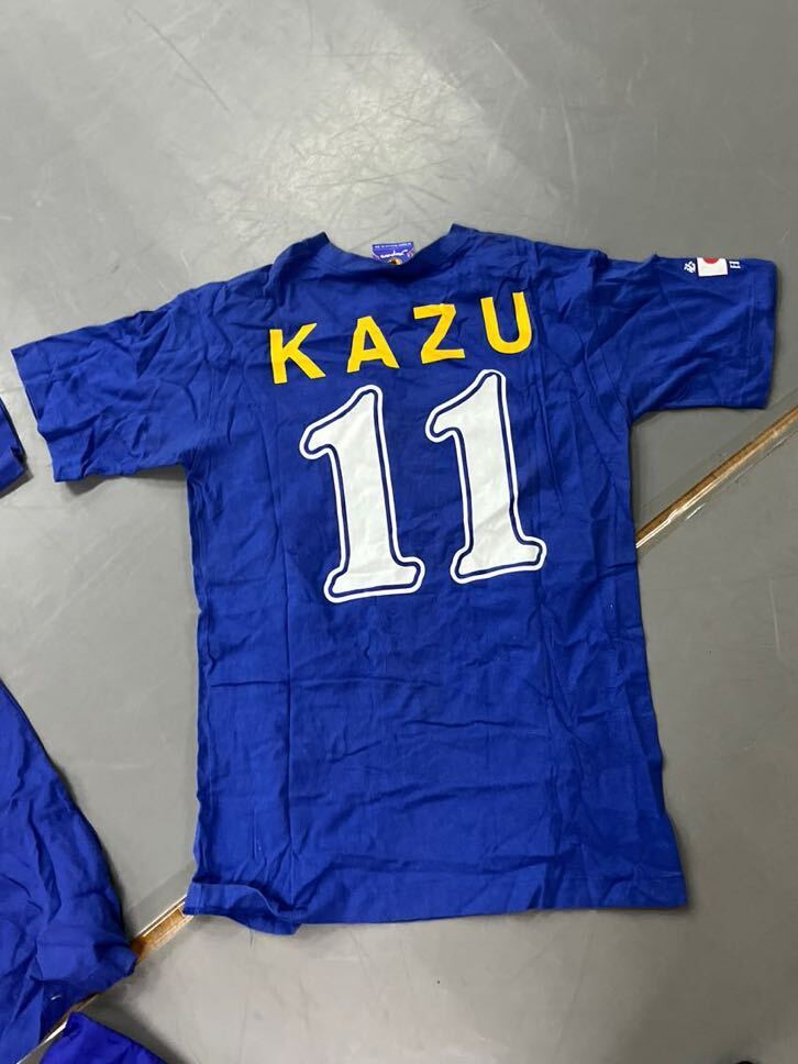 Yahoo!オークション - サッカー日本代表 ユニフォーム KAZU & JO .他上...