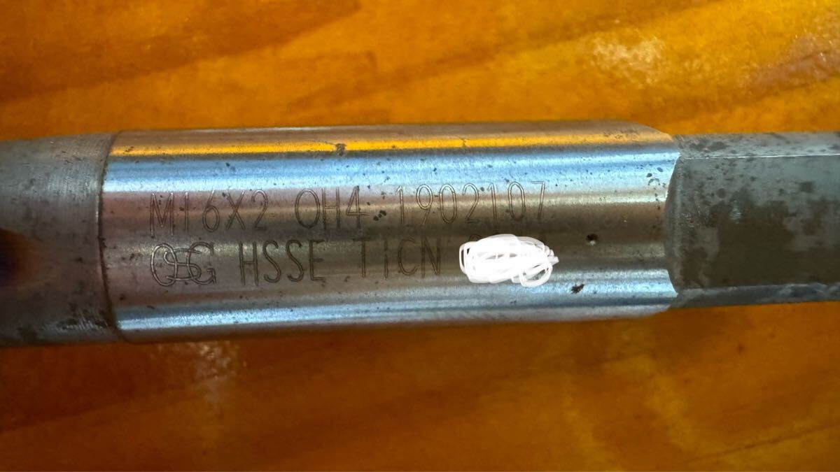 Yahoo!オークション - 長期保管品 OSG タップ M16×2 OH4 1902107 HSSE...