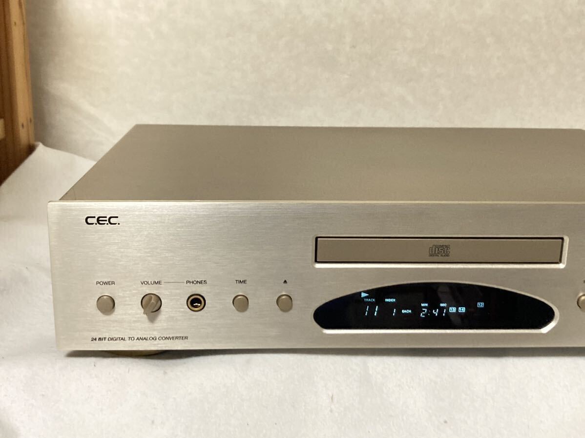 Yahoo!オークション - CEC CD3300 CDプレーヤー C.E.C. バーブラウン社...