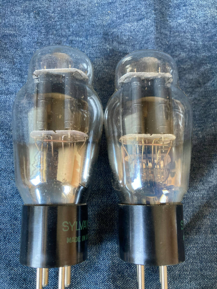 Yahoo!オークション - 【真空管】SYLVANIA 6A3 2個 【現状品】 オーデ...