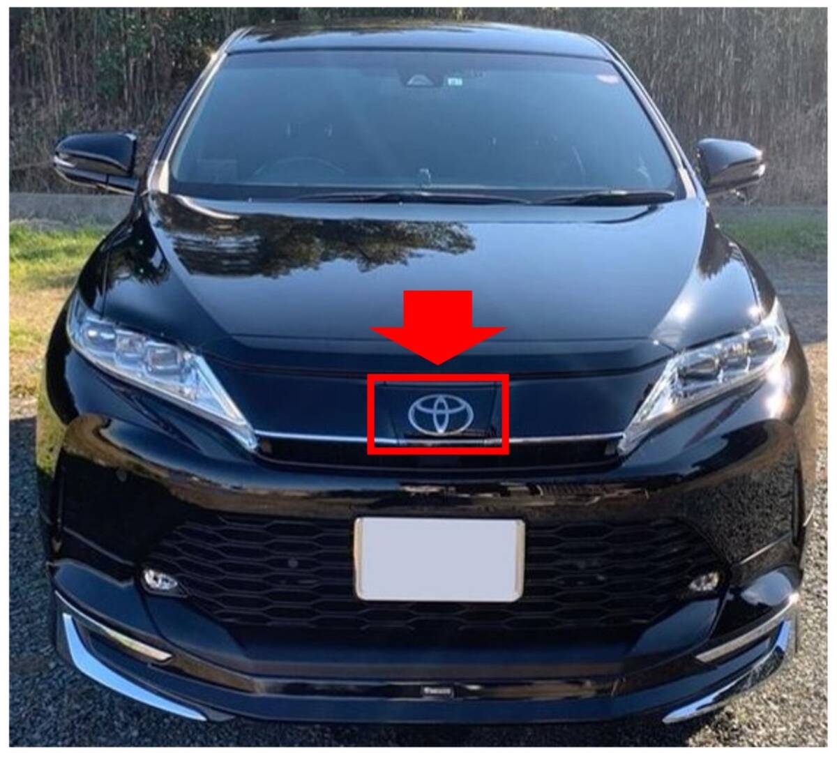 Yahoo!オークション - 新品 未使用 純正部品 トヨタ ハリアー 60系 後...