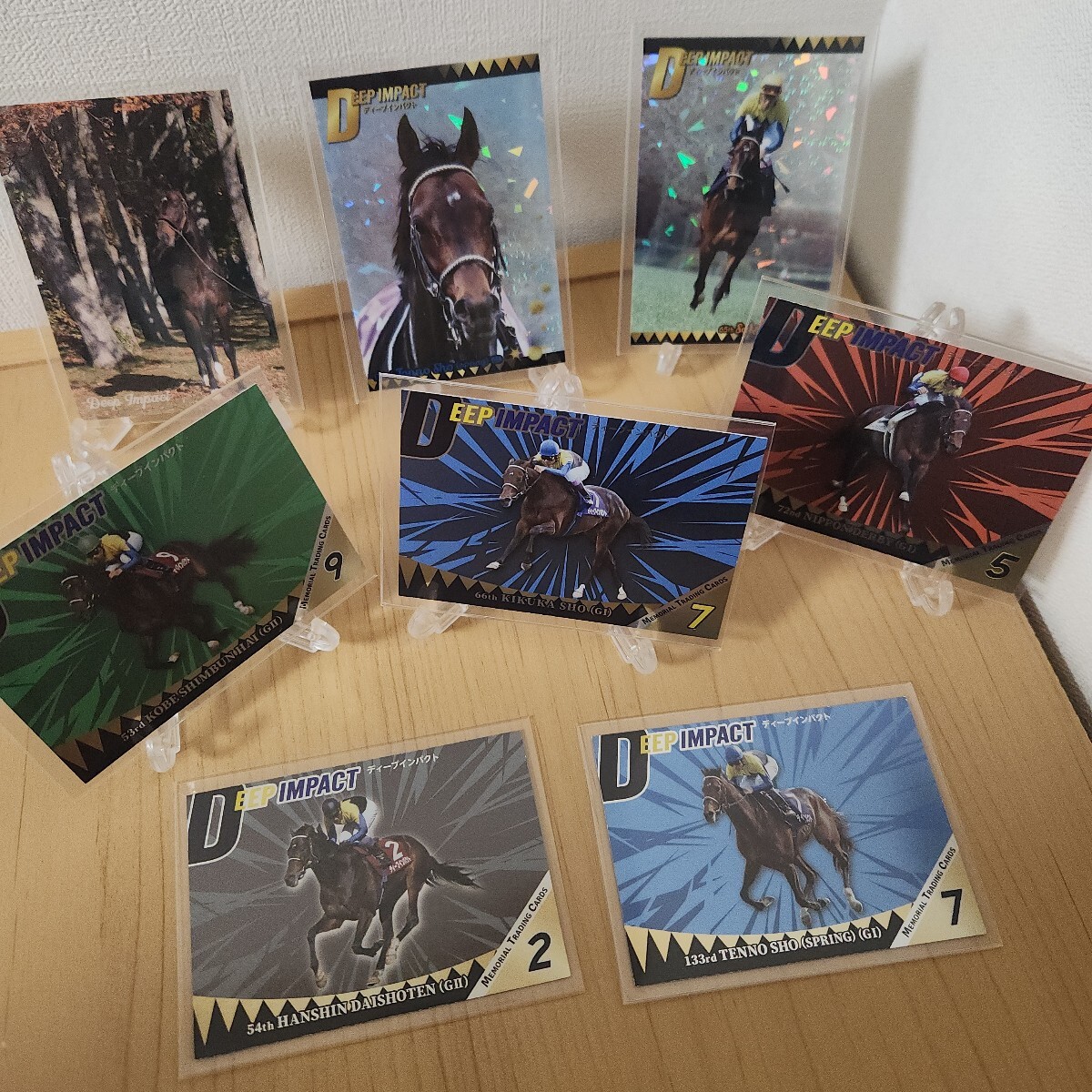 Yahoo!オークション - ディープインパクト メモリアル トレーディング...