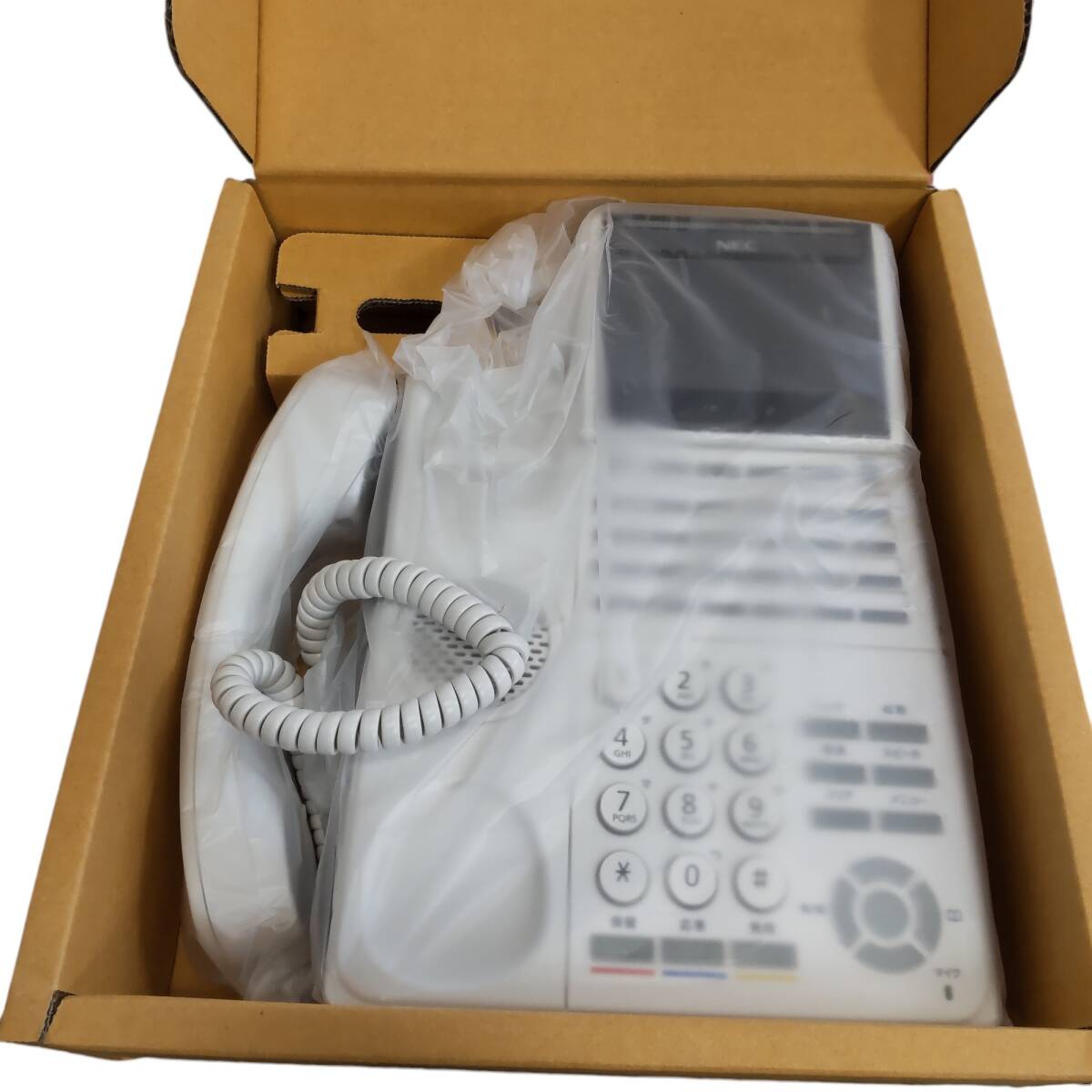 Yahoo!オークション - 【未使用】NEC ITK-24CG-1D(WH)TEL 24ボタンカラ...