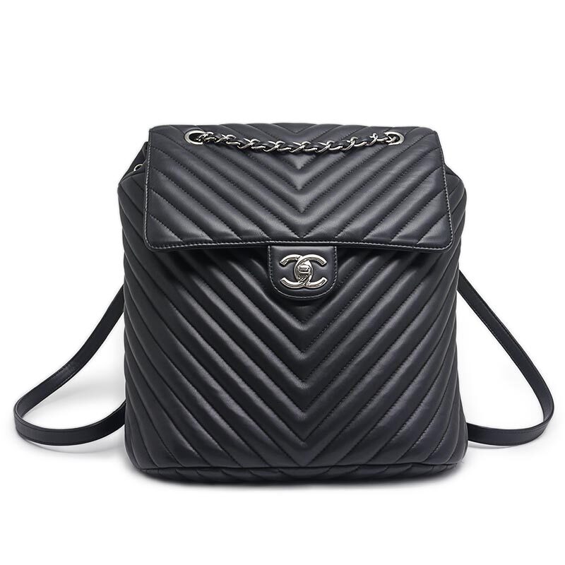 Yahoo!オークション - シャネル CHANEL Vステッチ バックパック リュッ...