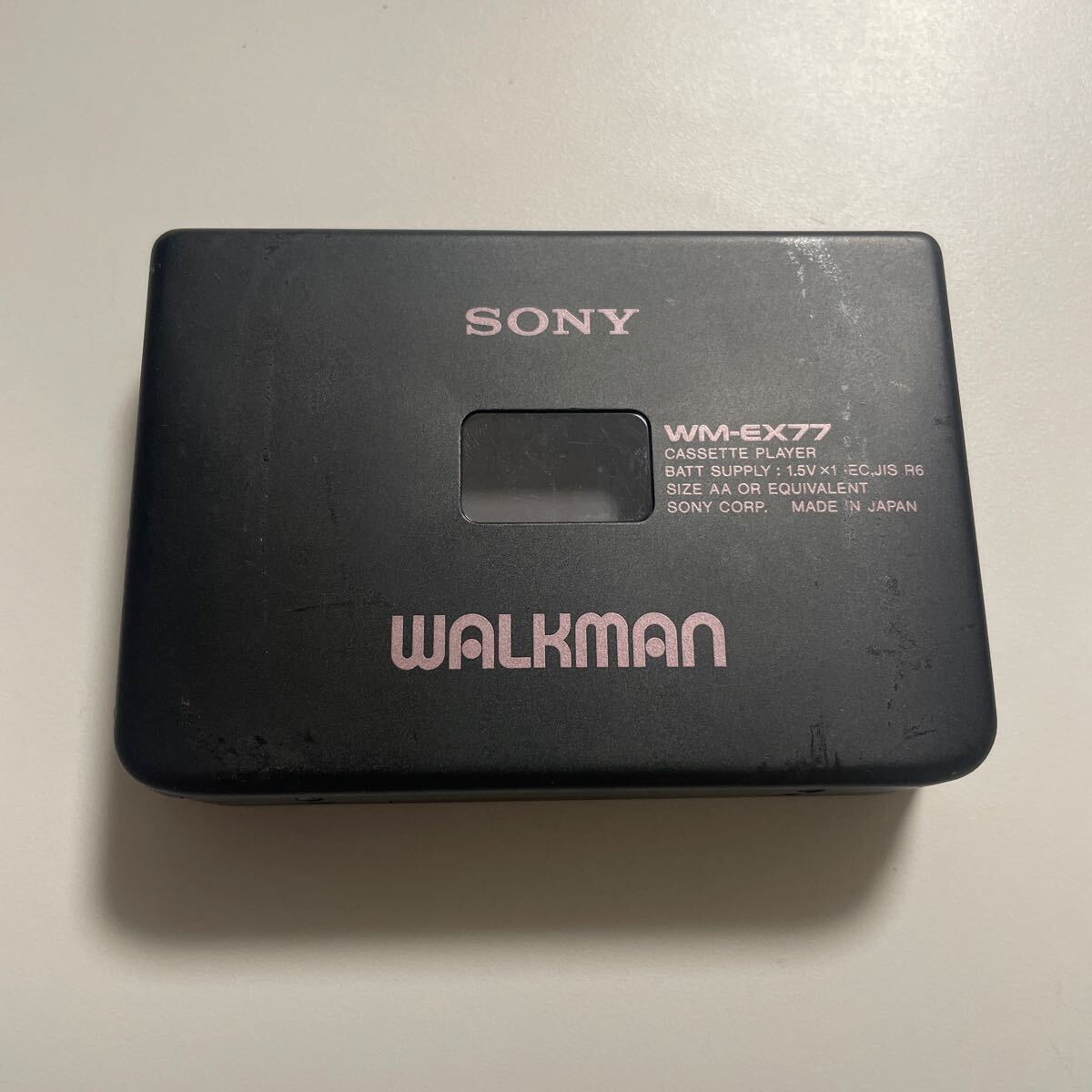 Yahoo!オークション - A-51 SONY WALKMAN カセットウォークマン WM-EX7...
