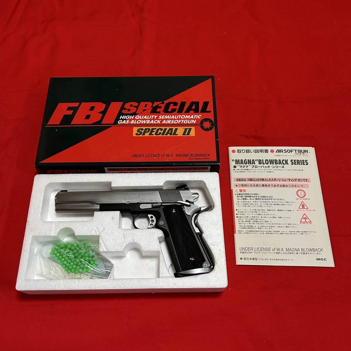 Yahoo!オークション - G-056 MGC ウエスタンアームズ FBI SPECIAL II F...