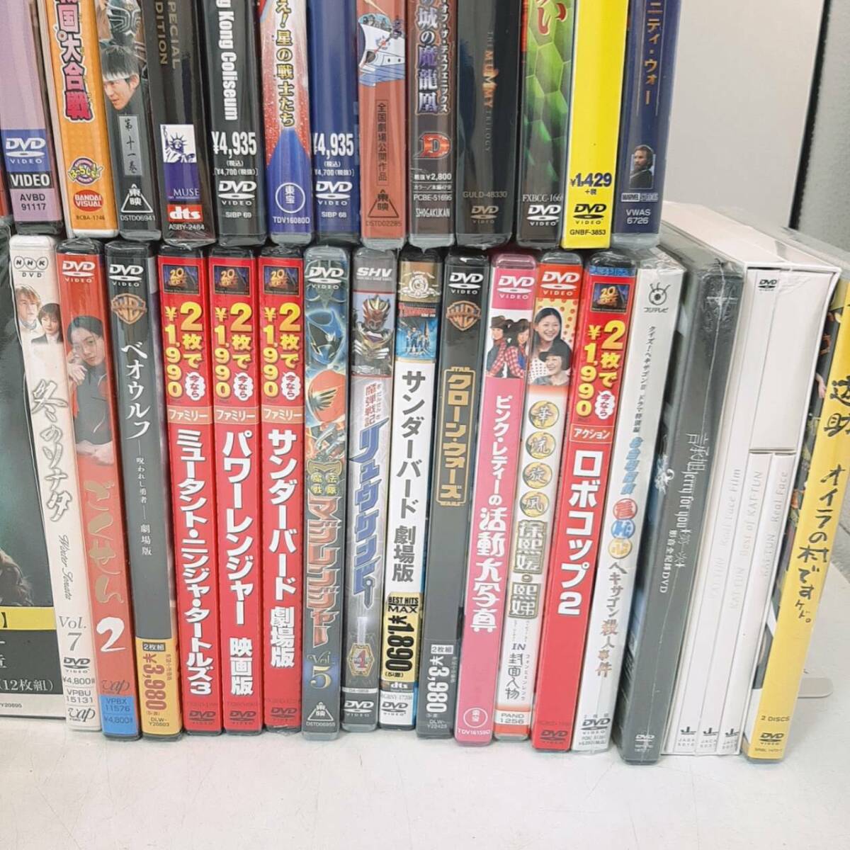 Yahoo!オークション - k466 DVD まとめ 大量 映画 ドラマ アニメ 現状...