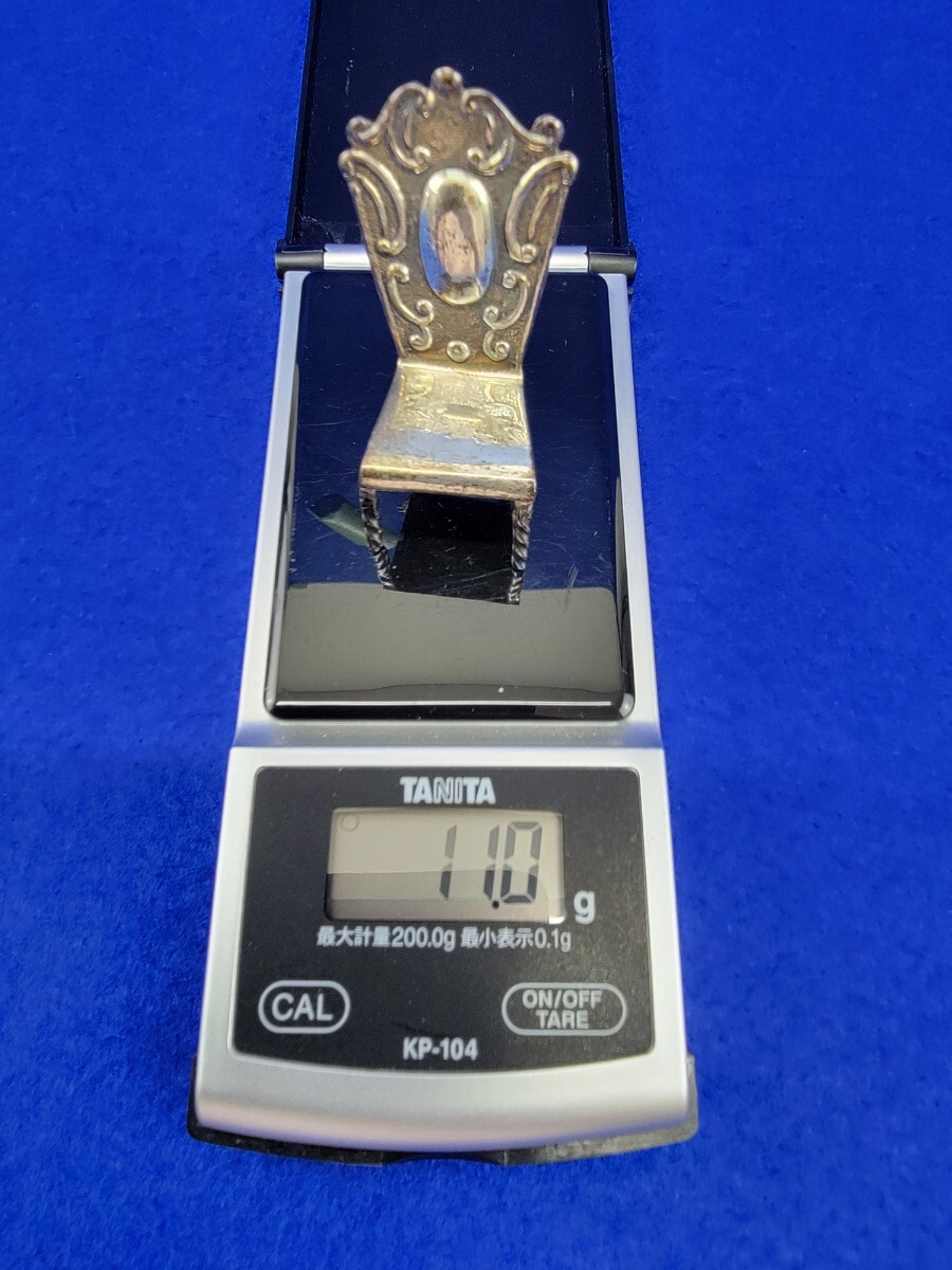 Yahoo!オークション - 銀製 シルバー 925 アンティーク ミニチュア 椅...