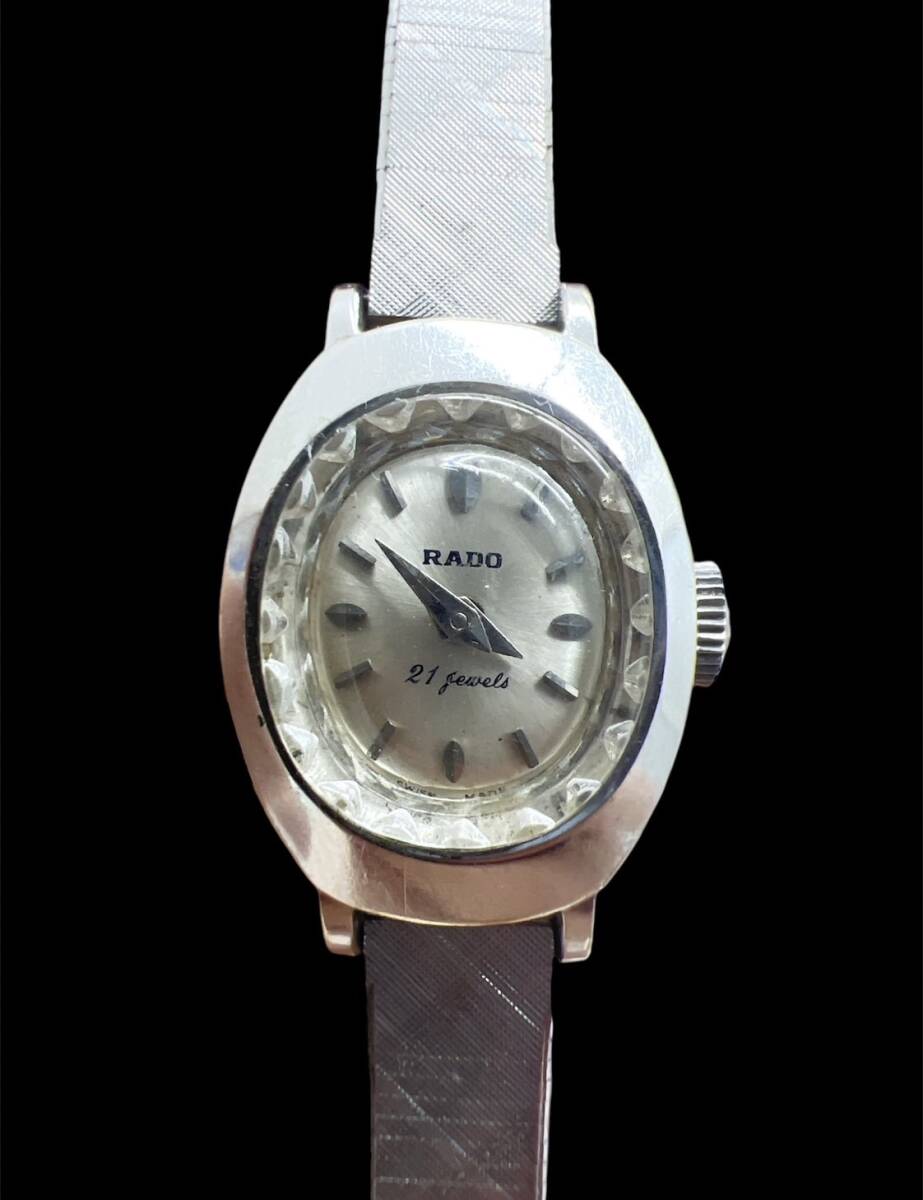 Yahoo!オークション - ラドー RADO 腕時計 14KWG ホワイトゴールド 21...