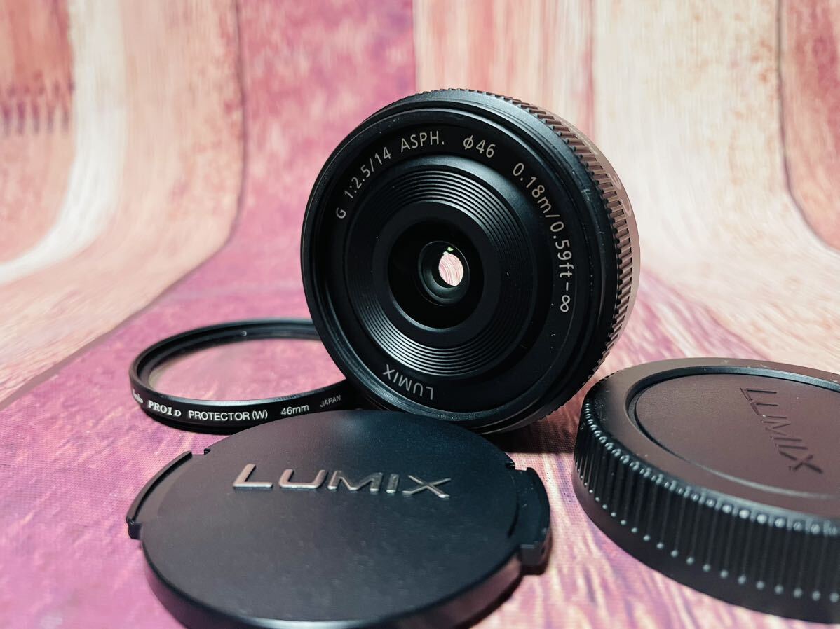 Yahoo!オークション - 極上美品 LUMIX G 1 2.5 / 14 ASPH 0.18m 0.59f...