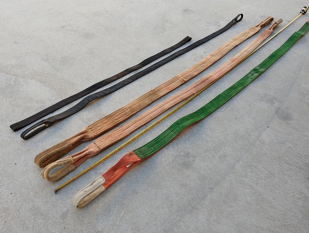 Yahoo!オークション - 【A-1948】ナイロンスリング ベルトスリング 75m...