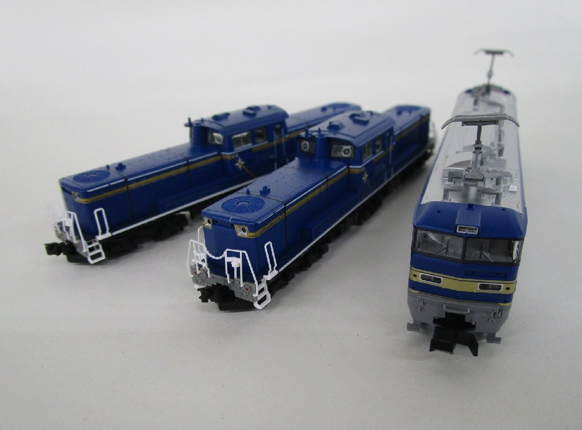 Yahoo!オークション - TOMIX DD51(2両)+EF510-515 北斗星色【ジャンク...