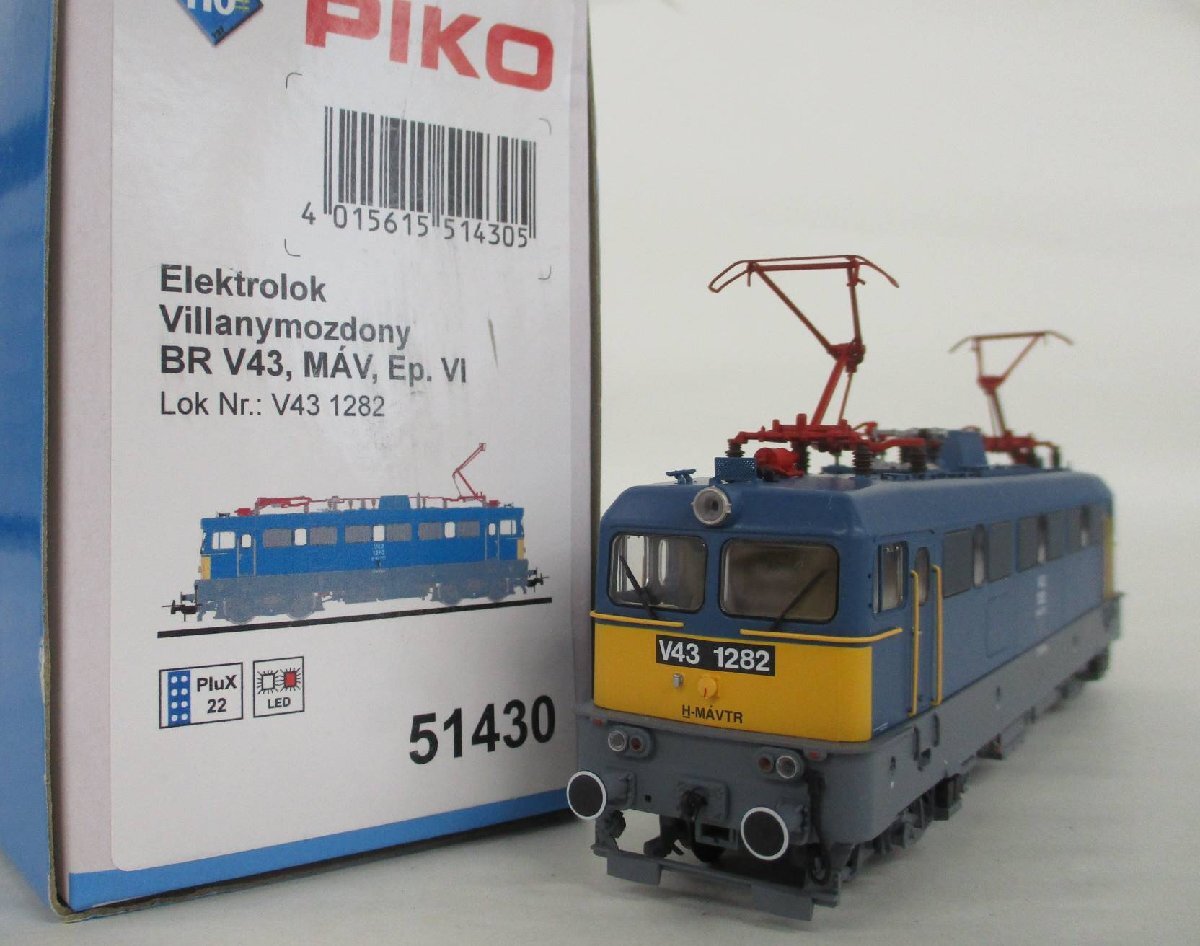 Yahoo!オークション - PIKO 51430 Elektrolok Villanymozdony BR V43 M...