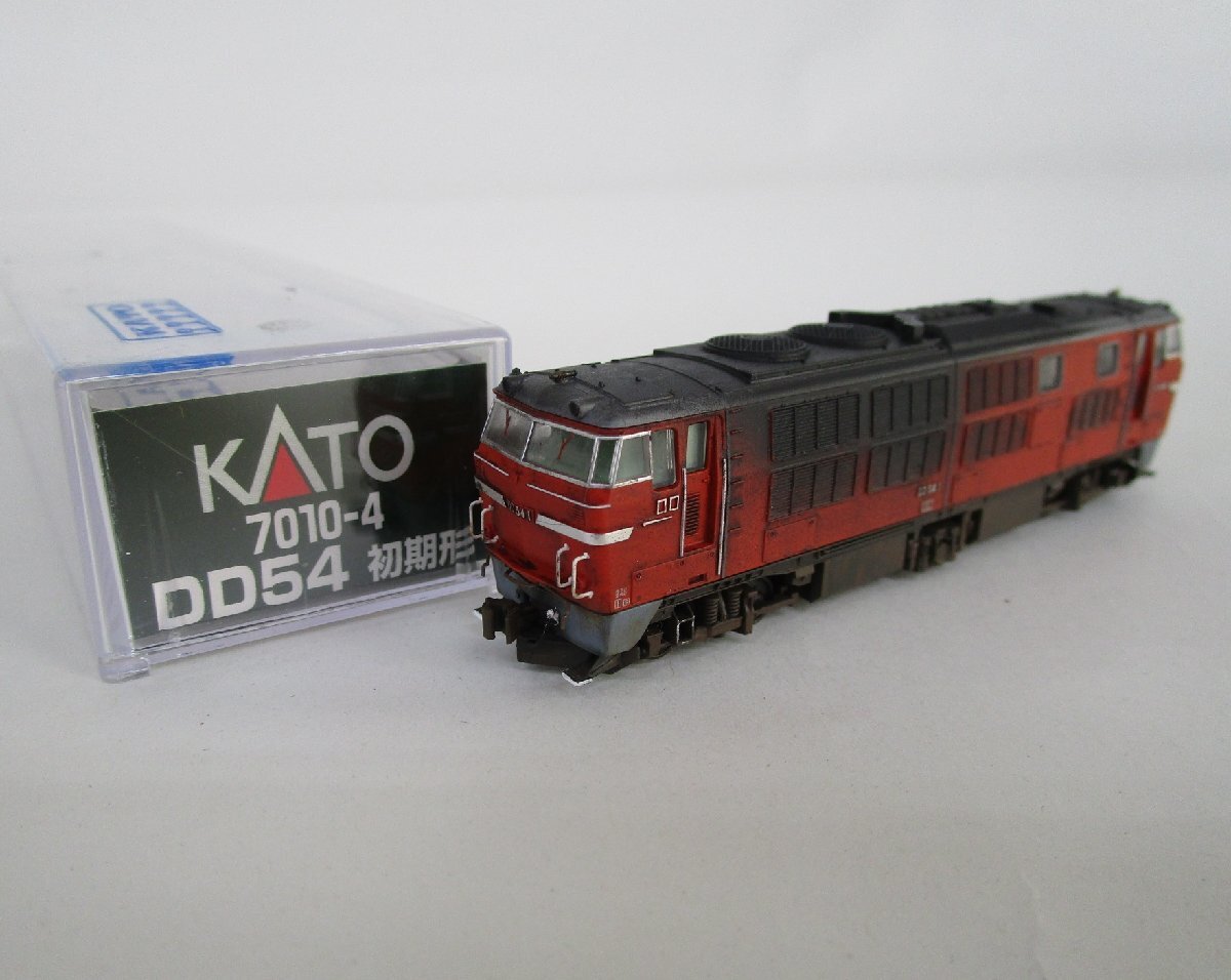 ウェザリング KATO 7010-4ベース加工品 DD54 初期形 DD54-1 加工品 ffn090503(ディーゼル機関車)｜売買されたオークション情報、yahooの商品情報をアーカイブ ...