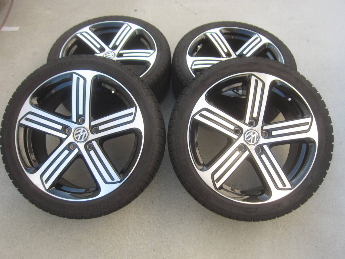 ④ VW ゴルフ7R 純正 225 40R18インチ 4本セット スタッドレス 4本セット(スタッドレスタイヤ)｜売買されたオークション情報、yahooの商品情報をアーカイブ公開 ...