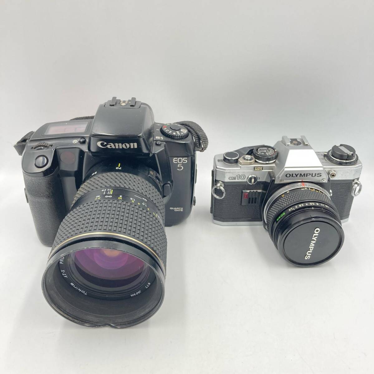 Yahoo!オークション - C174 カメラ2点 まとめ商品 Canon EOS 5/OLYMPUS...