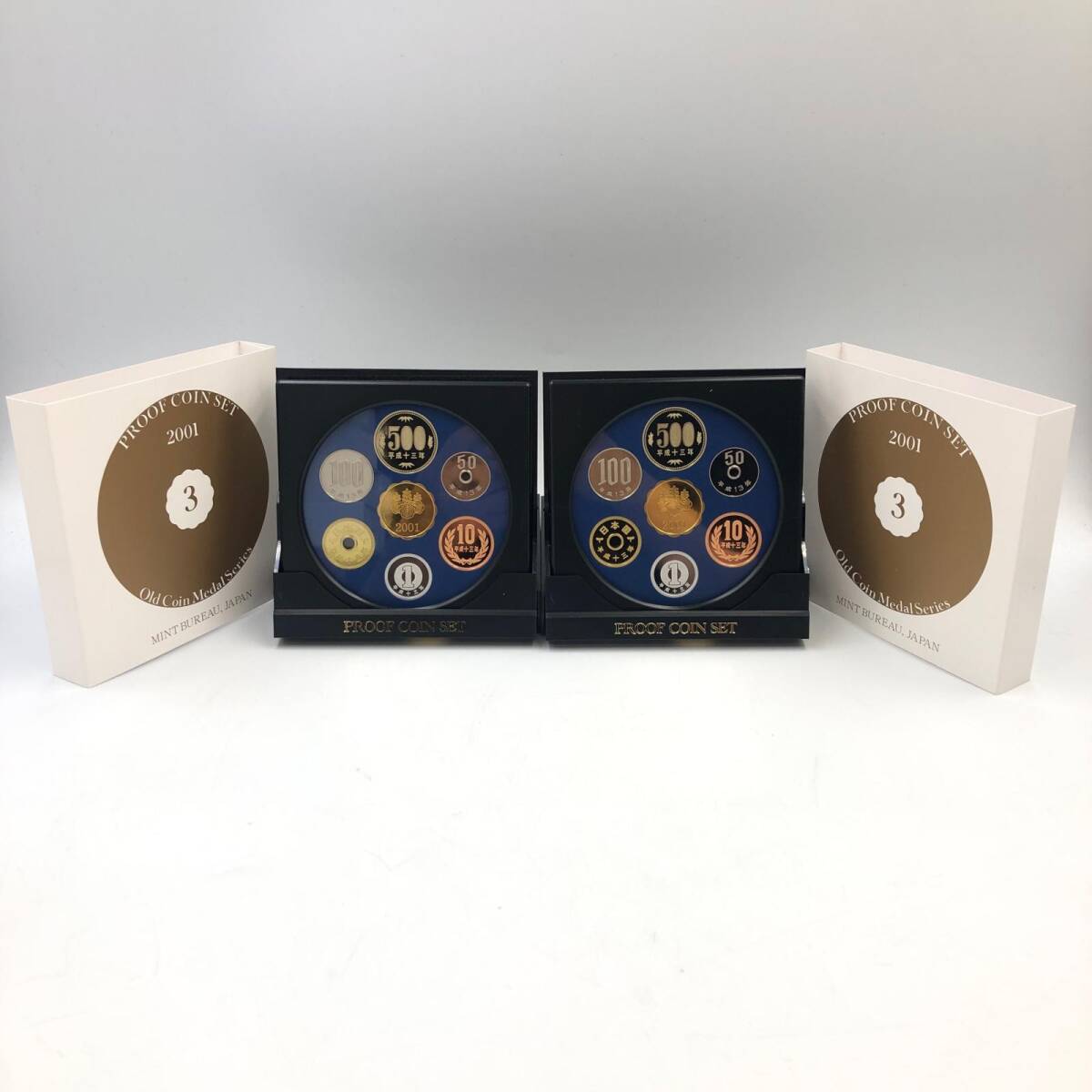Yahoo!オークション - J206 プルーフ貨幣セット 2001 2点 まとめ商品 ...
