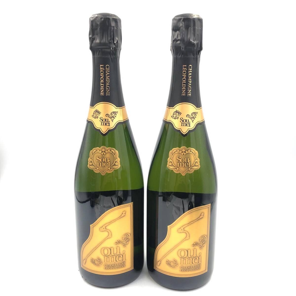 Yahoo!オークション - B857 未開栓 ソウメイ ブリュット 2本 まとめ商...