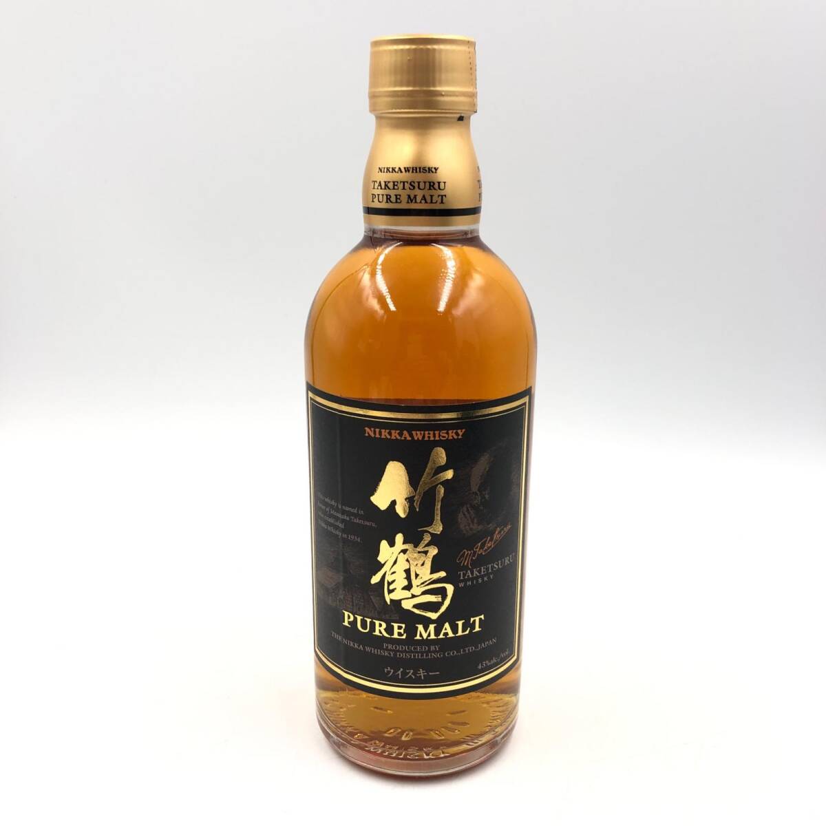 Yahoo!オークション - B868 未開栓 竹鶴ピュアモルト ウイスキー 容量5...