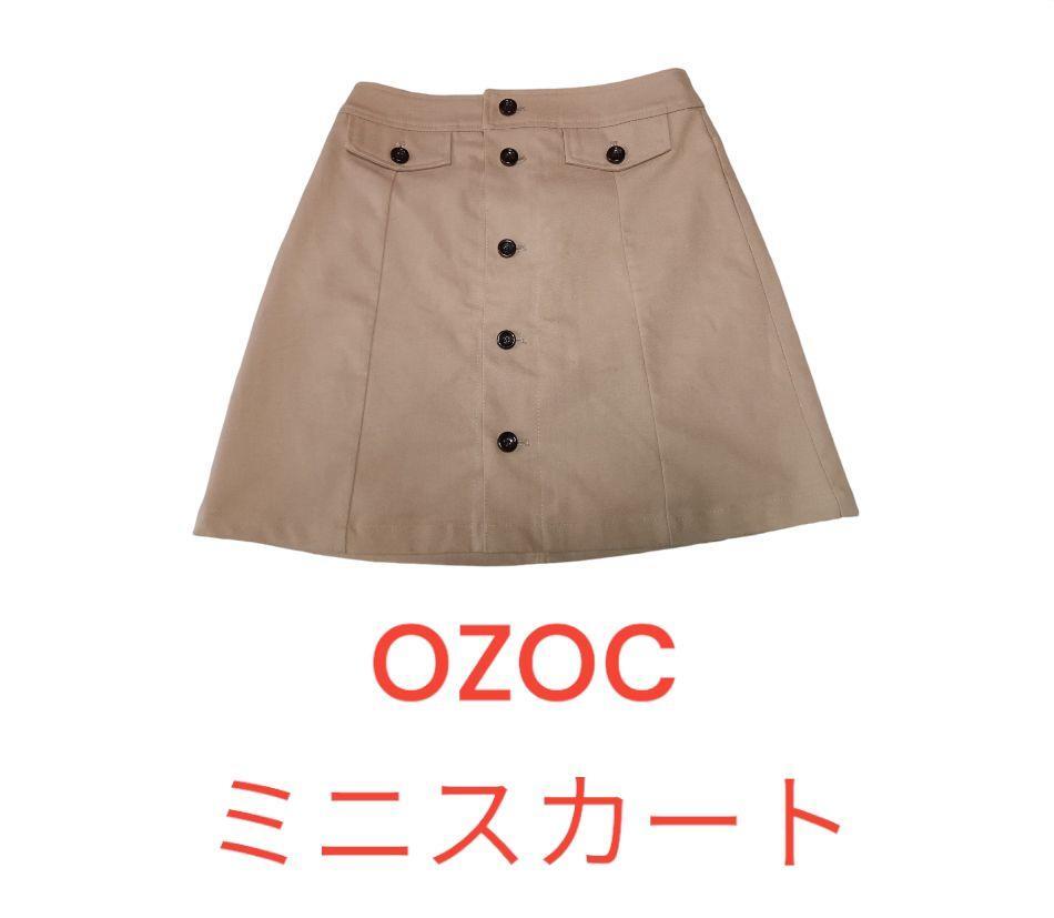 Yahoo!オークション - 【Aライン フレアミニスカート】OZOC トレンチ風...