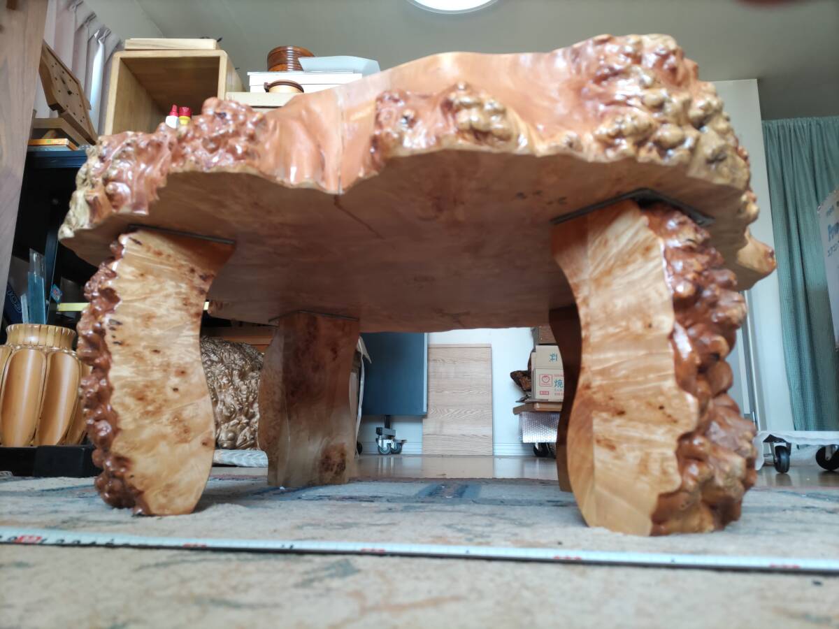 Yahoo!オークション - 送料無料 samさま専用 瘤の座卓・H33×W7...