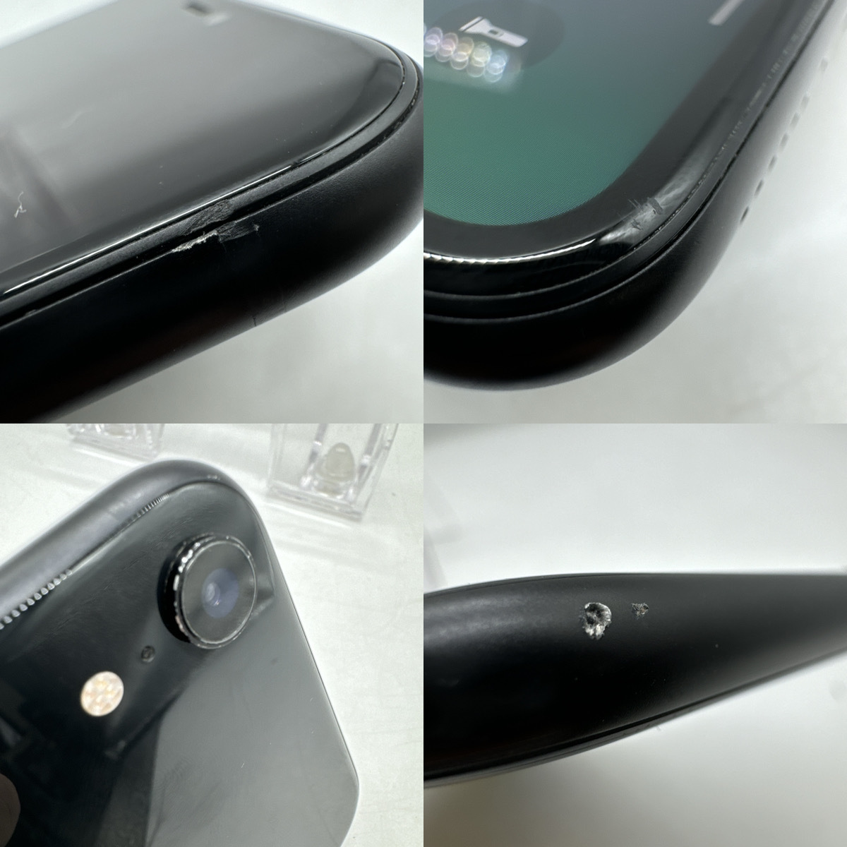 Yahoo!オークション - 5954-03 1円スタート iPhone XR 128G ブラック／...