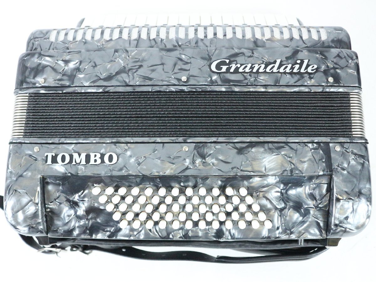 Yahoo!オークション - 【ト足】 TOMBO トンボ アコーディオン GT-60B G...