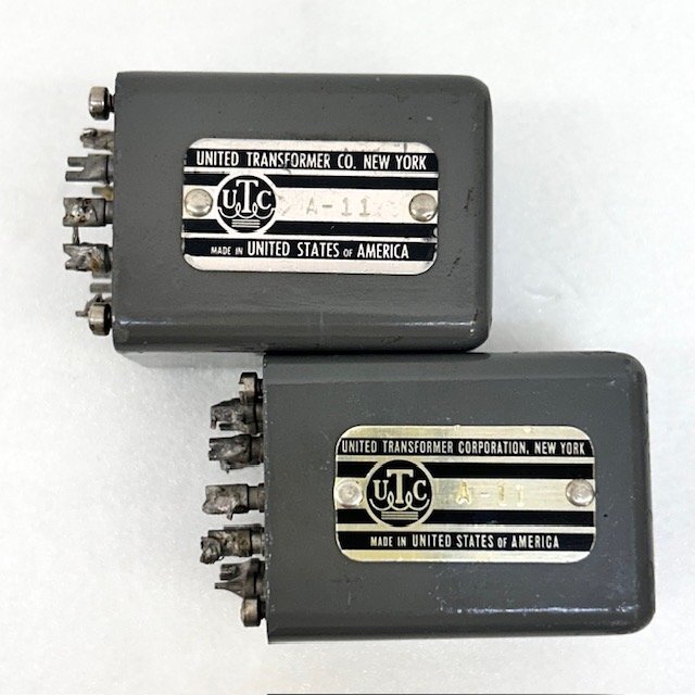 Yahoo!オークション - UTC インプットトランス 2個セット A-11 MCトラ...