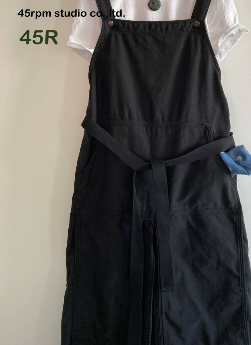 Yahoo!オークション - 45R 麦サテンのエプロンドレス ワンピース 45rpm...