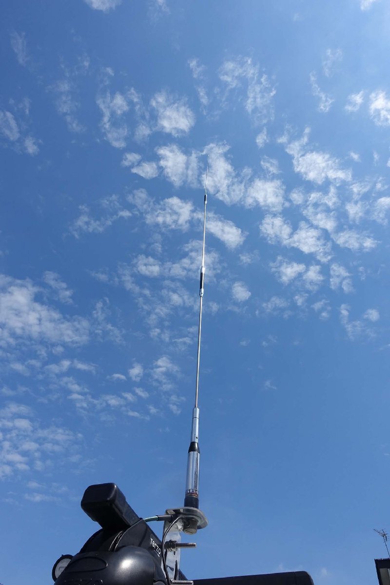 Yahoo!オークション - SB45【コメット】全長1.46M 430MHz 5/8λ×2段 ...