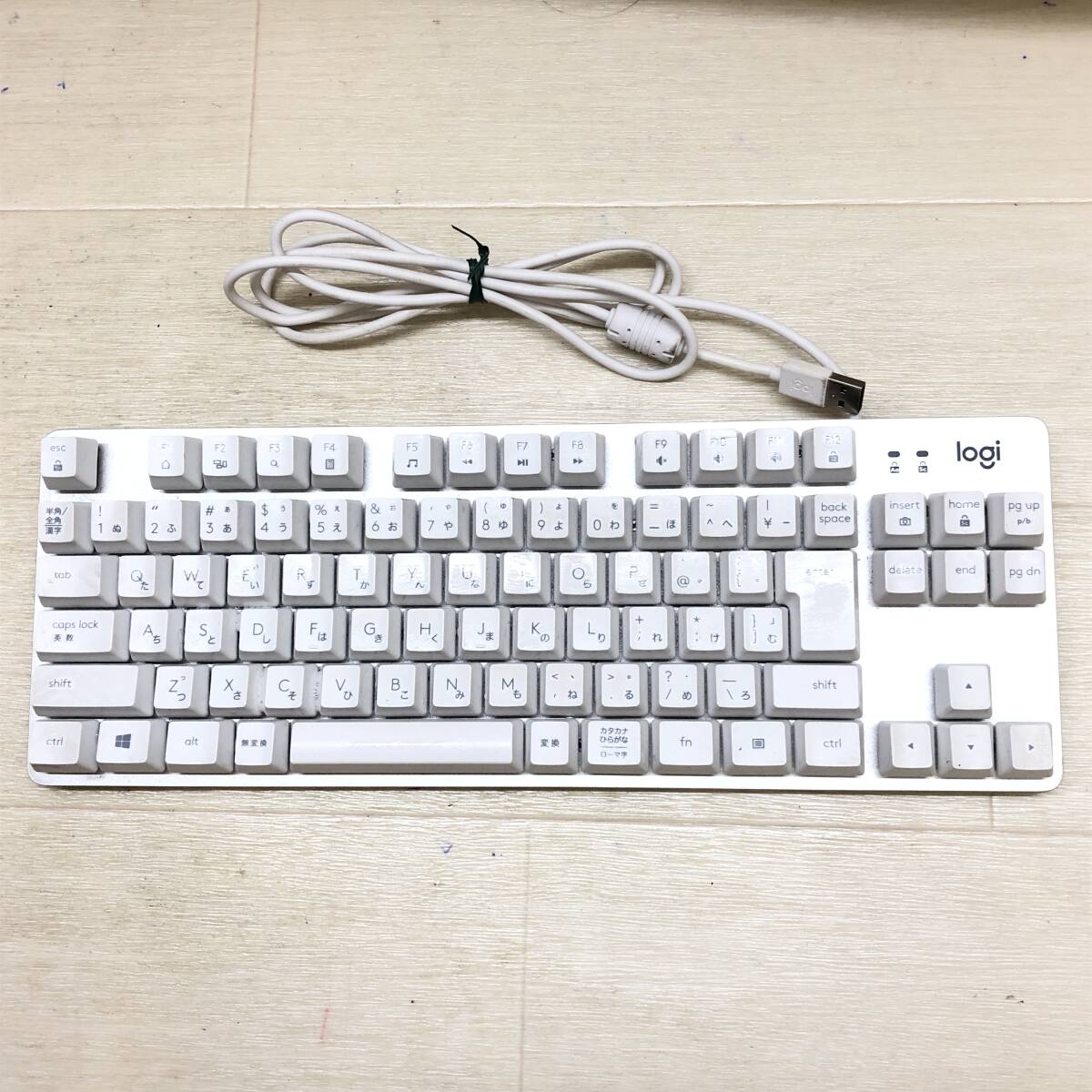 Yahoo!オークション - logicool ロジクール メカニカル キーボード K8...