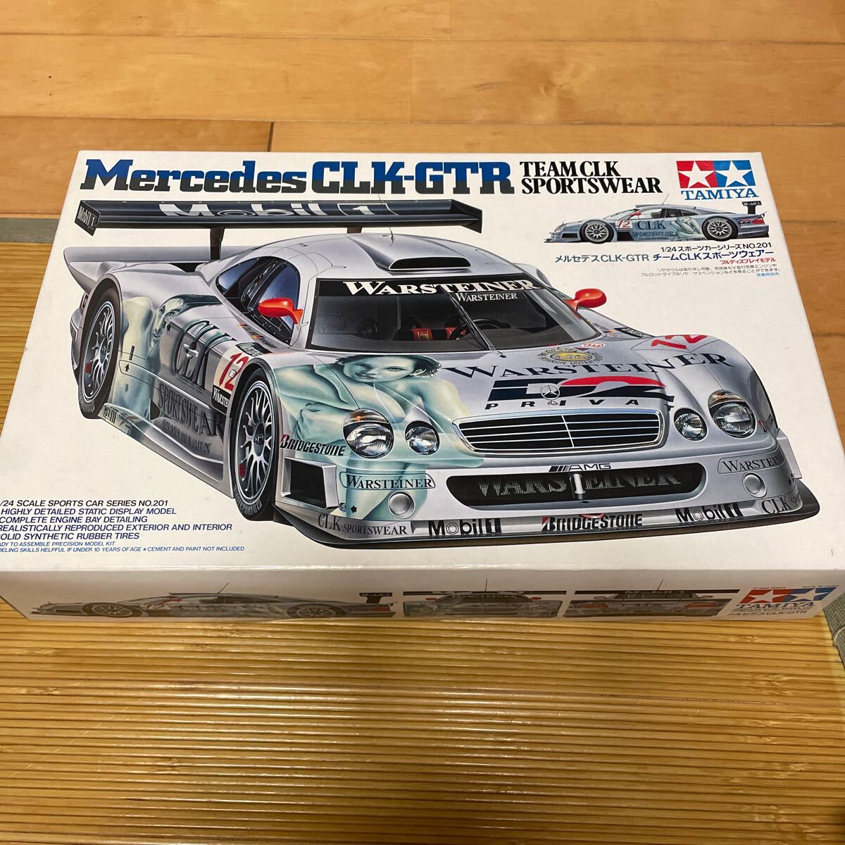 Yahoo!オークション - タミヤ 1/24 メルセデスベンツ CLK-GTR チームCL...