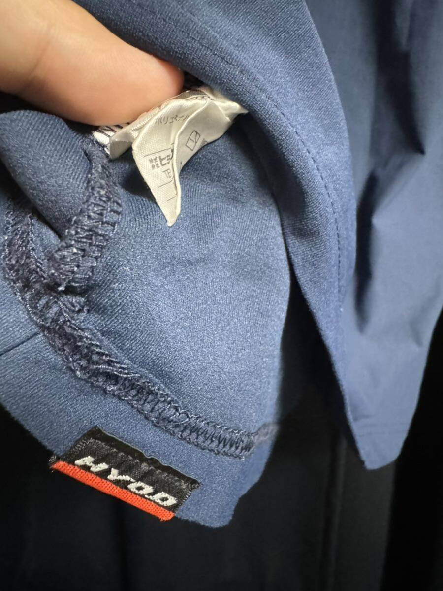 Yahoo!オークション - hyod ロゴ Tシャツ Mサイズ NAVY ネイビー 半袖 ...