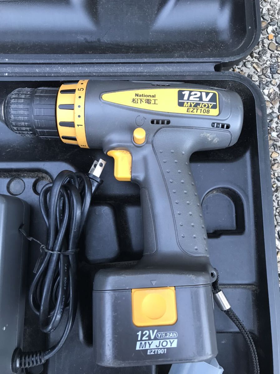 Yahoo!オークション - B80 National ナショナル EZT108 充電ドリルドラ...