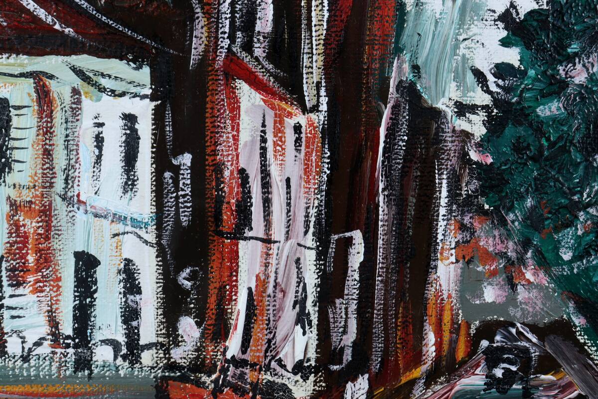 舩 佐伯祐三 リュブランション 肉筆油彩6号 土方定一鑑定書付 T Y124 S/24.6廻/SI/ 140(自然、風景画)｜売買されたオークション情報、yahooの商品情報をアーカイブ公開 ...