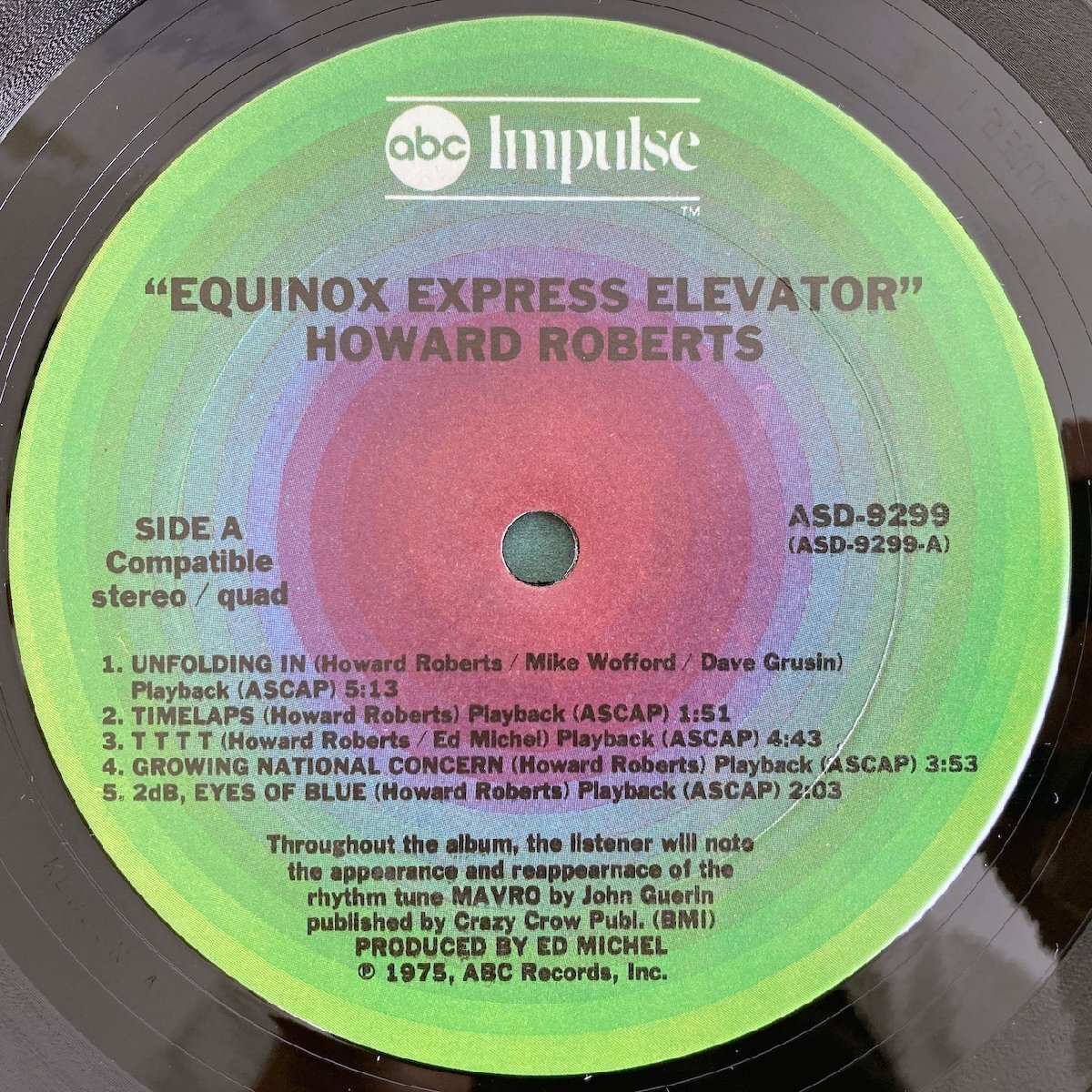 Yahoo!オークション - LP/ HOWARD ROBERTS / EQUINOX EXPRESS ELEVATOR...