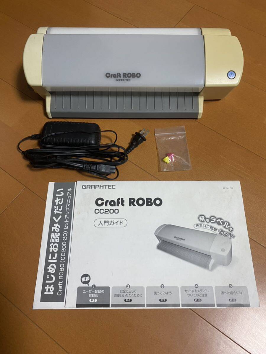 Yahoo!オークション - GRAPHTEC Craft ROBO CC200-20 カッティングマシ...