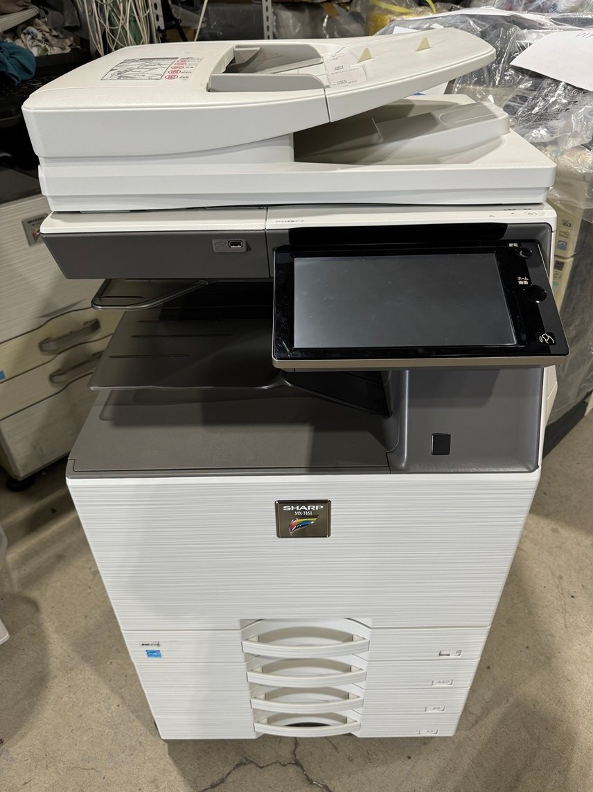 Yahoo!オークション - カウンター少 シャープフルカラー複合機MX-3161
