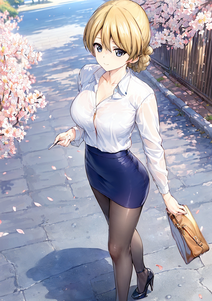 Yahoo!オークション - ガールズ&パンツァー/ダージリン/z1479 AIイラス...