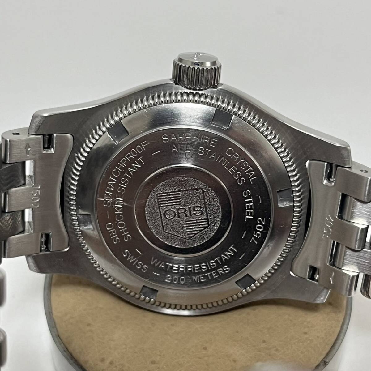 Yahoo!オークション - ORIS オリス ビッククラウン ダイバー ref.7502