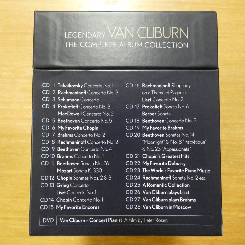 Yahoo!オークション - 41112118 【28CD+DVDBOX】CLIBURN / THE COMPLET...