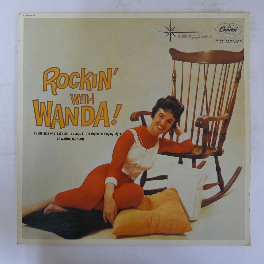 Yahoo!オークション - 48015883 【France盤/MONO】Wanda Jackson / Roc...
