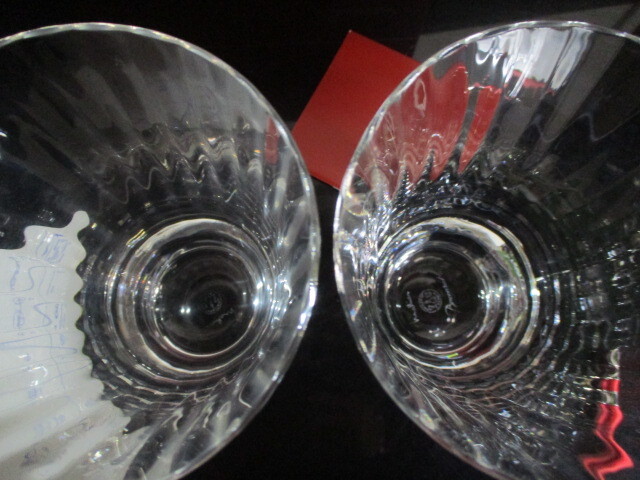 Yahoo!オークション - AA6/未使用 Baccarat バカラ ビアグラス ビール...