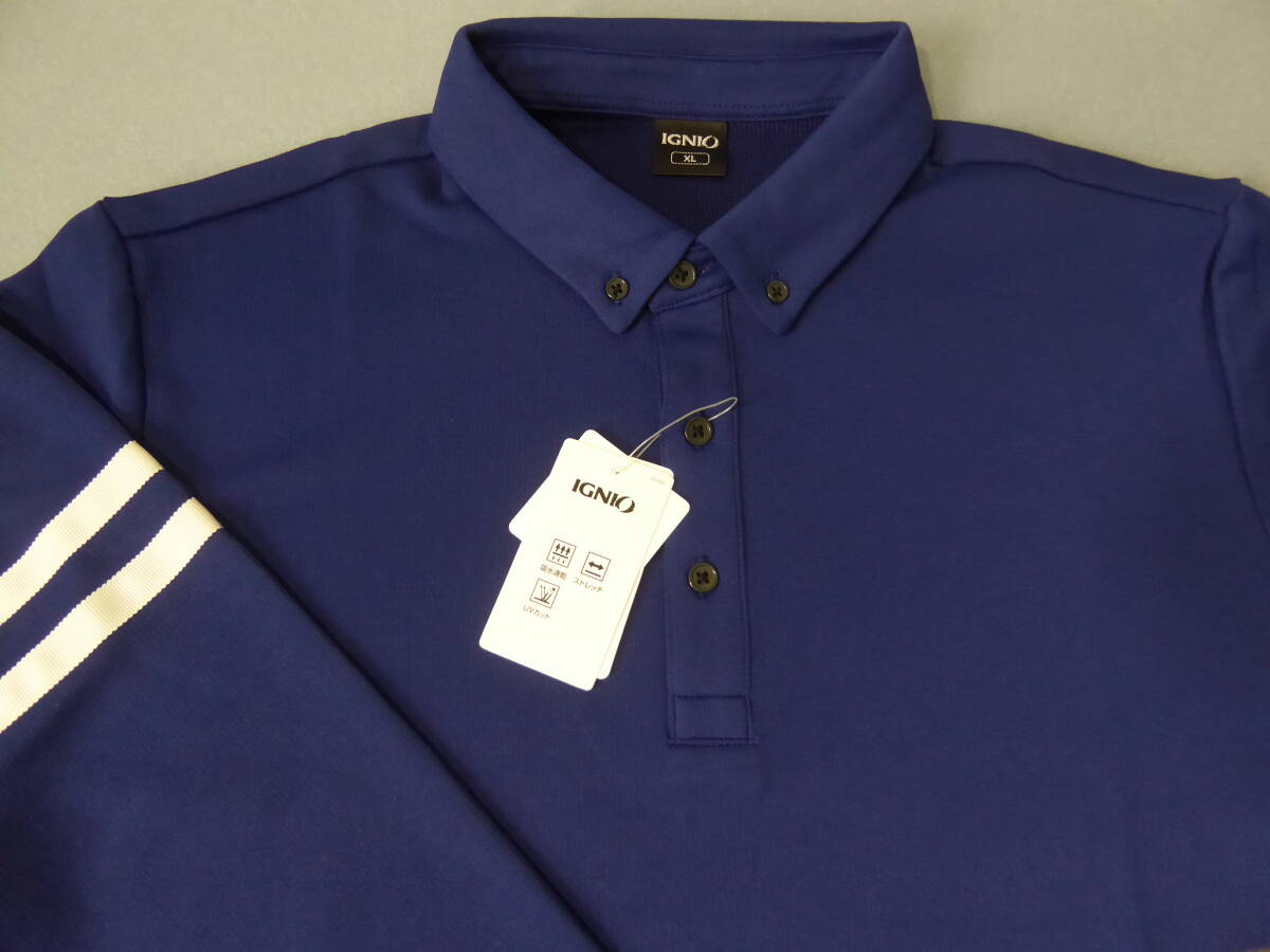 Yahoo!オークション - IGNIO GOLF イグニオ ゴルフ 吸水速乾 UVカット ...