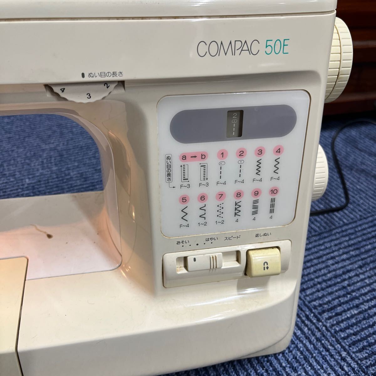 通電確認済 brother ブラザー ミシン COMPAC 50E コンピューターミシン ジャンク品(ブラザー)｜売買されたオークション情報、yahooの商品情報をアーカイブ公開 ...