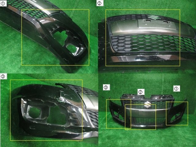 Yahoo!オークション - 13460 スイフト スポーツ ZC32 フロントバンパー...