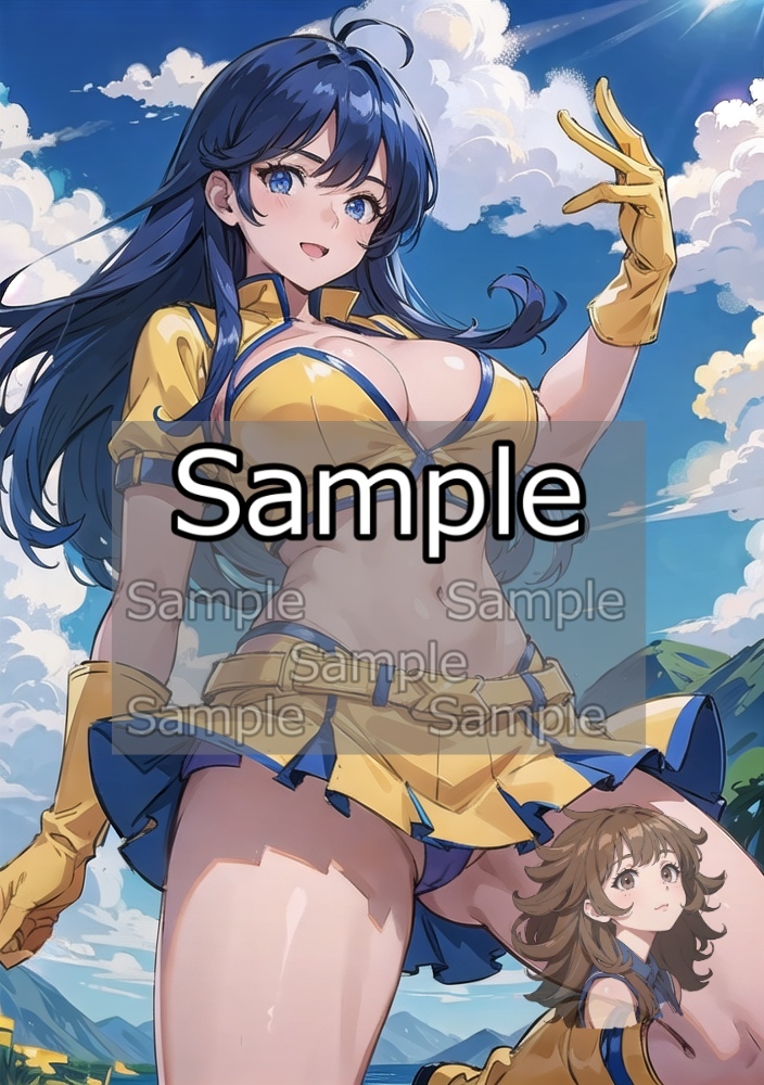 Yahoo!オークション - A‐136 ダーティペア ユリ A4 高品質 同人 イラ...