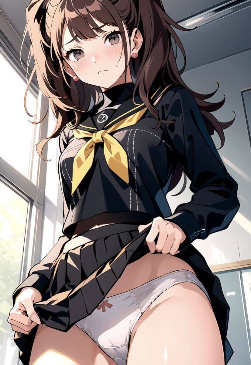 Yahoo!オークション - 1円スタート/おっぱい/少女/A4/ポスター/イラス...