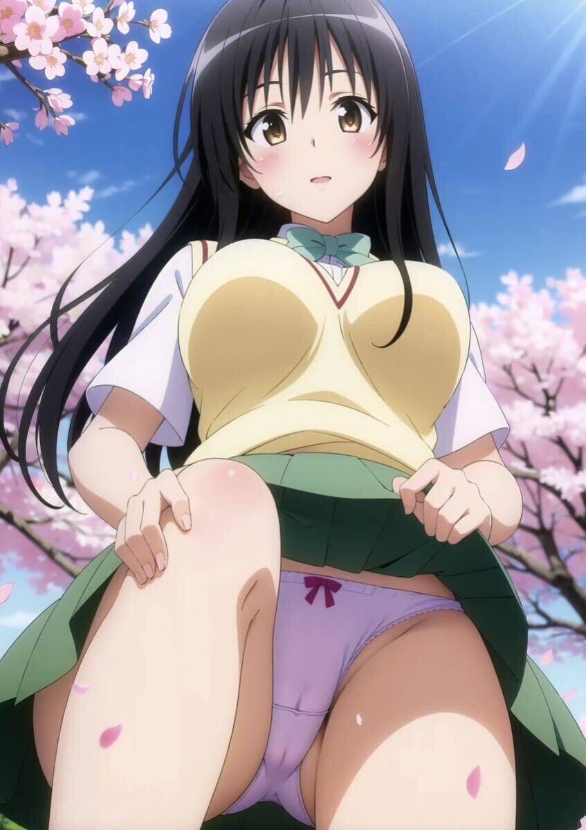 Yahoo!オークション - 1円スタート/おっぱい/少女/A4/ポスター/イラス...